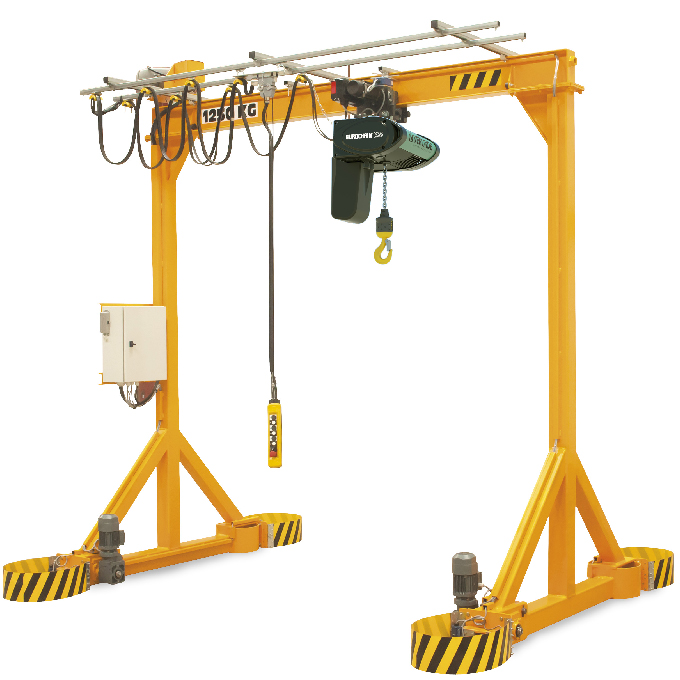 Grúas semi pórtico - LBCranes Puentes Grúa España