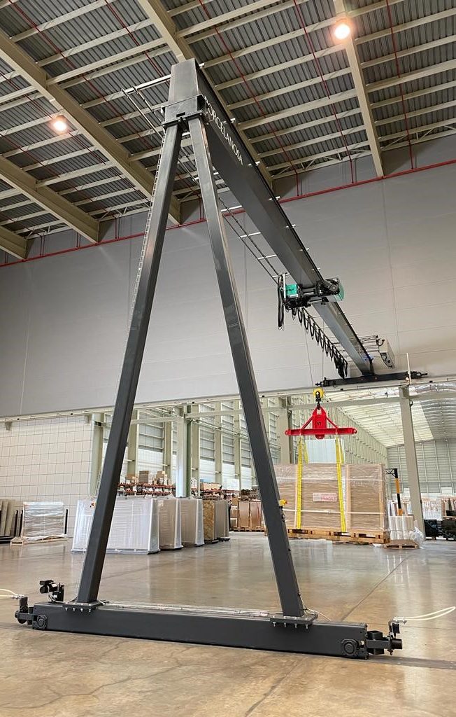 Diseño de grúa semi-pórtico - 5.0Tn - LBCranes